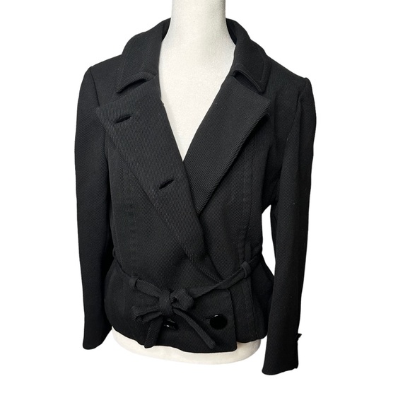 Vintage | Jackets & Coats | Vintage Lilli Ann 96s Black Wool Blend ...
